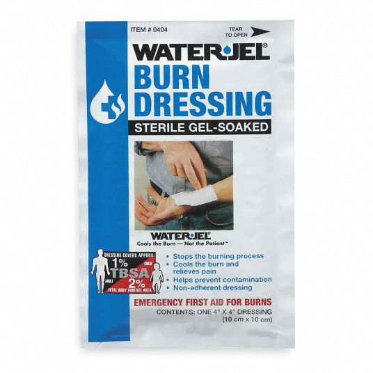 Burn Dressing, Bulk, Sterile, Medical Grade Non-Woven Pad - Grainger