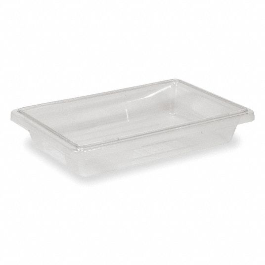Food/Tote Box, Clear - Grainger