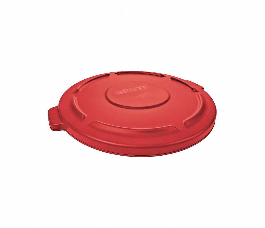RUBBERMAID COMMERCIAL PRODUCTS Tapa para Bote de Basura, Plana, 44 gal ...