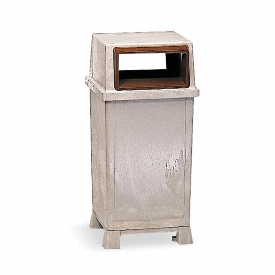45 Gal Container-Beige - Grainger