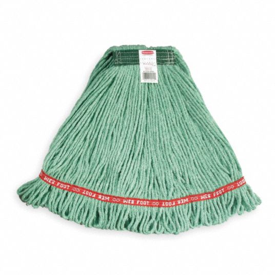 RUBBERMAID COMMERCIAL PRODUCTS, String Mop, Launderable, Wet Mop ...