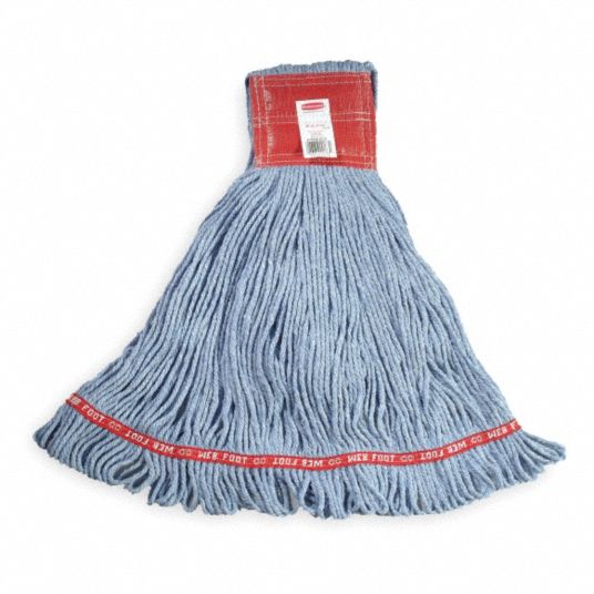 RUBBERMAID COMMERCIAL PRODUCTS, String Mop, Launderable, Wet Mop ...