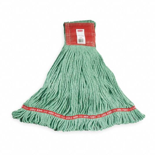 RUBBERMAID COMMERCIAL PRODUCTS, String Mop, Launderable, Wet Mop ...