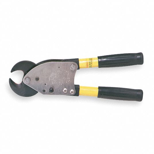 Cable Cutter, 19 in Overall Length, Shear Cut Cutting Action - Grainger