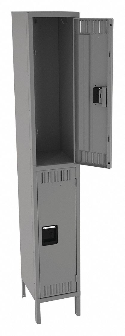 TENNSCO, 12 in x 15 in x 78 in, Louvered, Wardrobe Locker - 5MDP5|DTK ...
