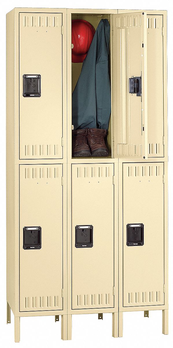 TENNSCO, 36 in x 15 in x 78 in, Louvered, Wardrobe Locker - 5MDP8|DTK ...