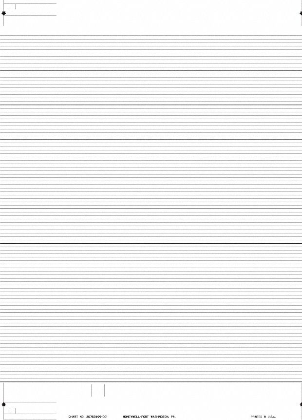 HONEYWELL, Roll Paper Strip Chart, 12 in Strip Chart Wd, Roll Paper ...