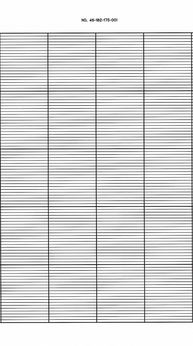 HONEYWELL, Roll Paper Strip Chart, 6 1/2 in Strip Chart Wd, Roll Paper ...