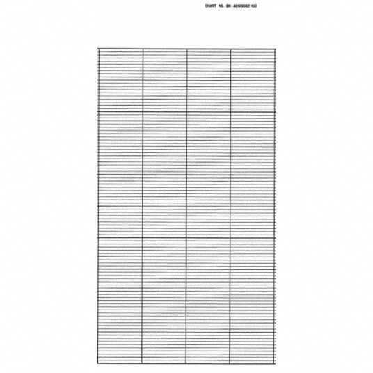 HONEYWELL, Roll Paper Strip Chart, 9 5/16 in Strip Chart Wd, Roll Paper ...