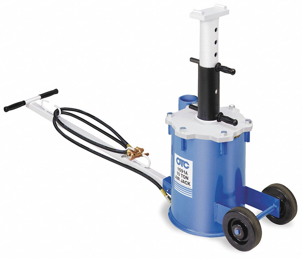 OTC Air Lift Jack with Lifting Capacity of 10 tons - 5MF84|1591A - Grainger