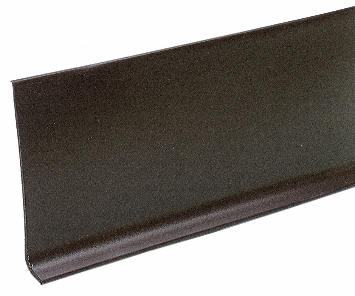 Wall Base,Brown,Length 48 In. - Grainger