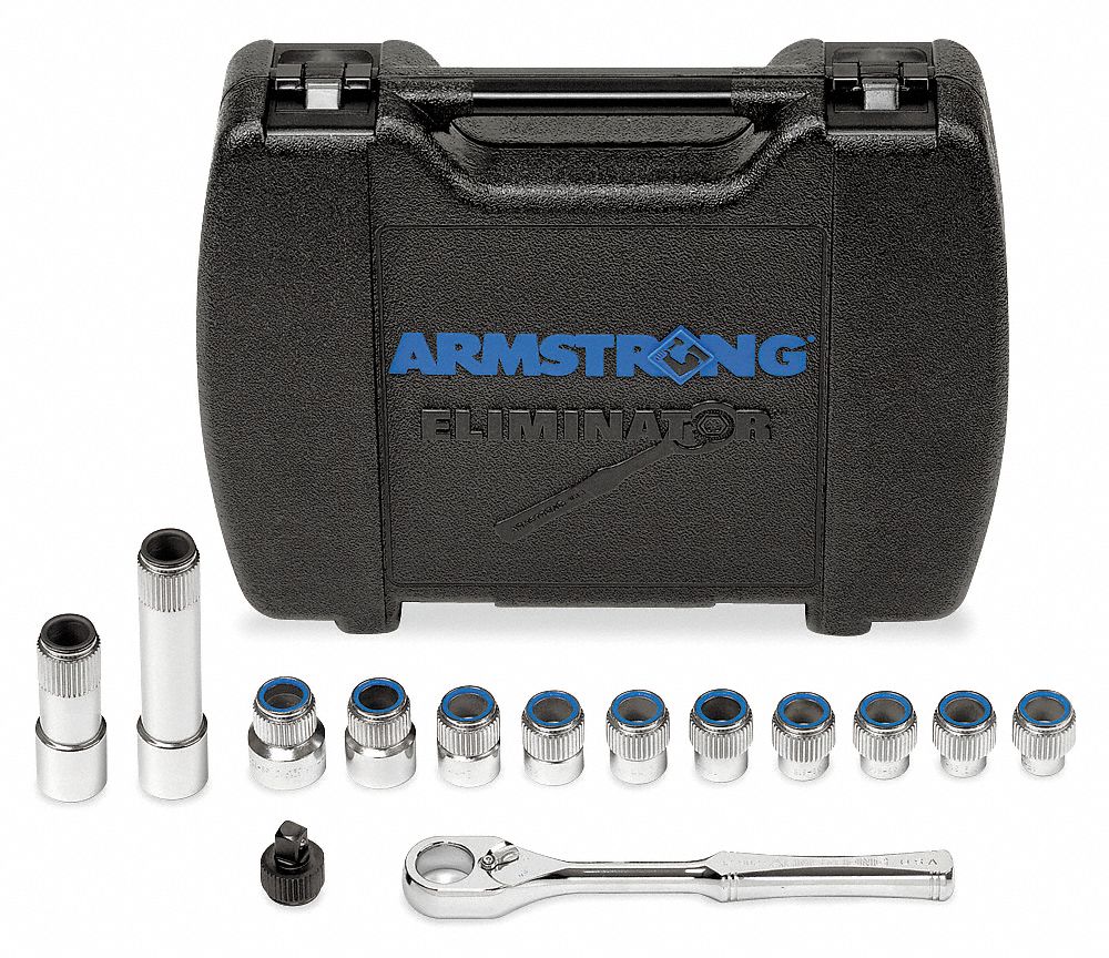 Socket Set,13 Pieces - Grainger