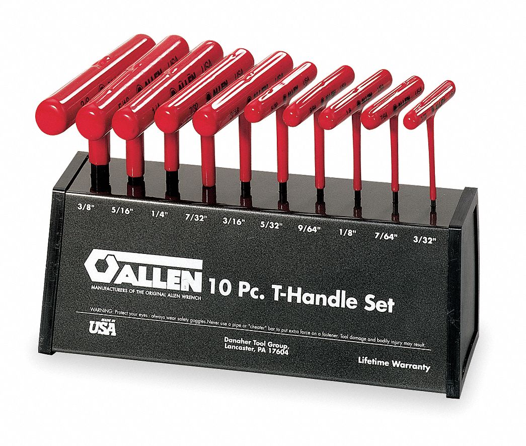 Hex Key Set, Number of Pieces 10 - Grainger