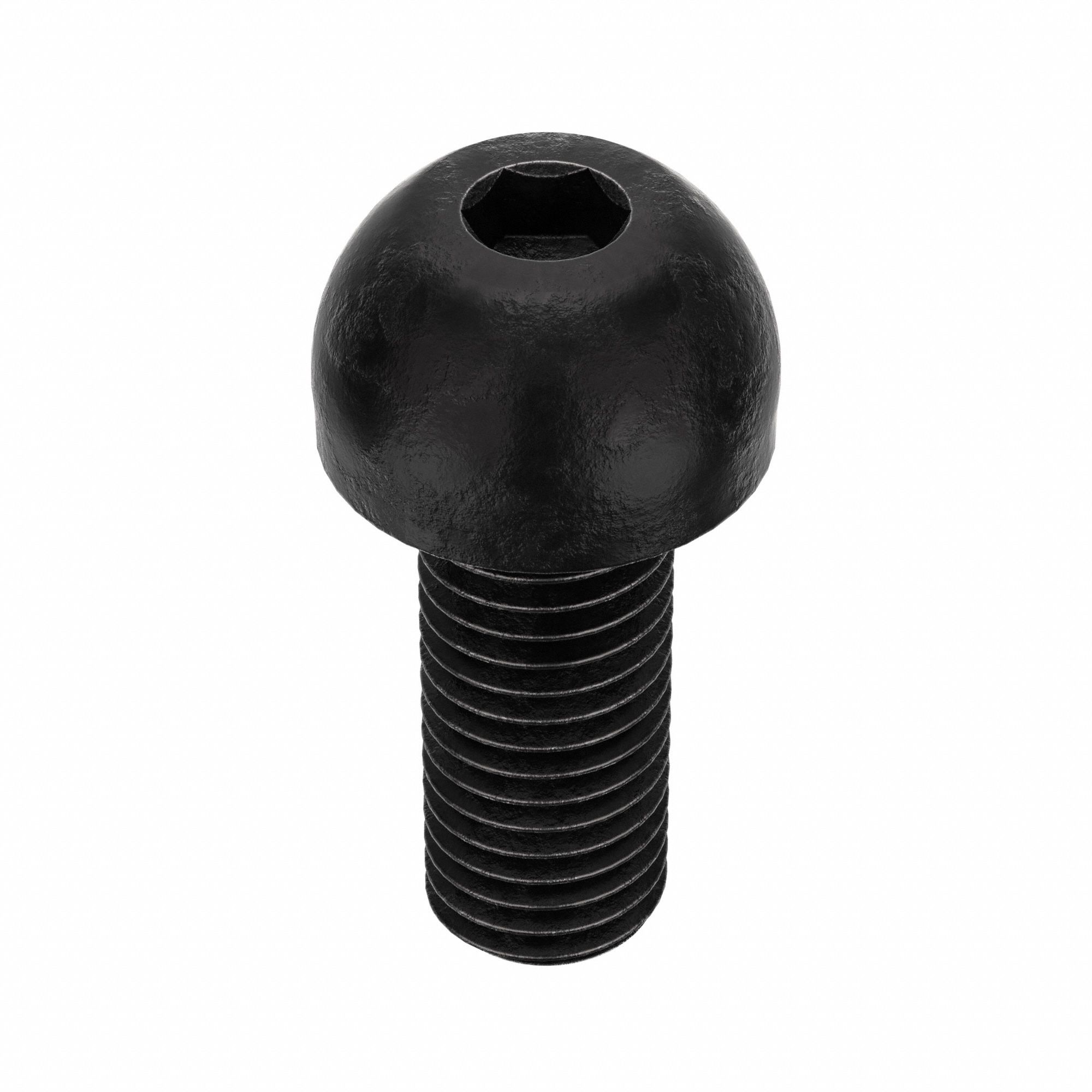 KERR LAKESIDE SHCS,BUTTON,STEEL,1/4"-28X5/8",PK100 - Socket Head Cap ...