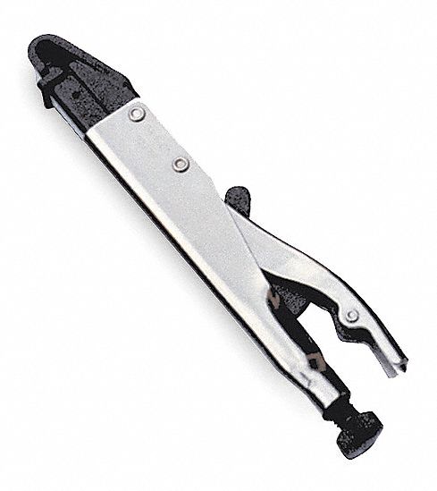 7 in Locking Axial Clamp, 5/8 in Max. Opening - Grainger