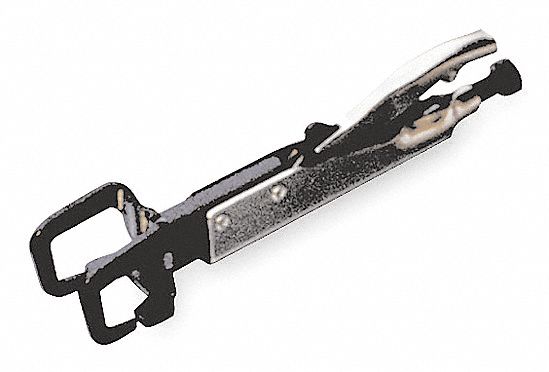 7 in Locking Axial Clamp, 5/8 in Max. Opening - Grainger