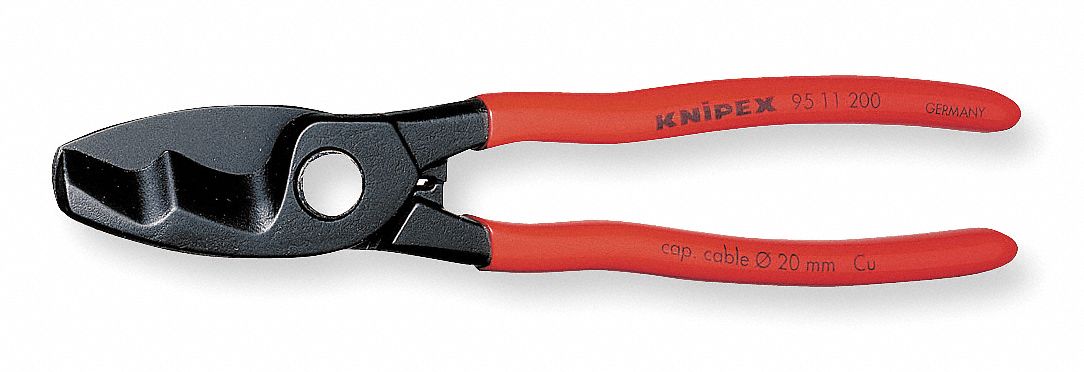 Cable Cutter, 8 in Overall Length - Grainger