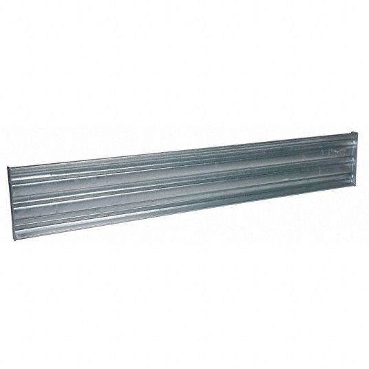 Guardrail, 15 in Overall Ht, Guard Rail - 5MKC7|GR-F3R-BO-8-HDG - Grainger