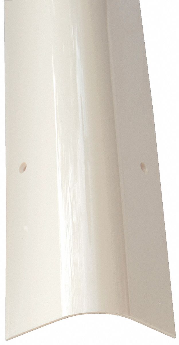 PVC, White, Corner Guard - 5MKF1|PVC-48R-WH - Grainger