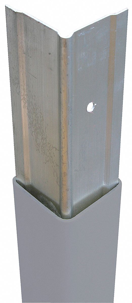 Corner Guard,2x48In,Gray,1/16In Insert - Grainger