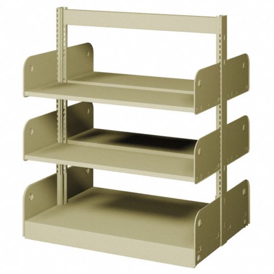 ESTEY, Back-to-Back Back, 0 Dividers, Open-File Shelves - 5MLR3|WF42100 ...