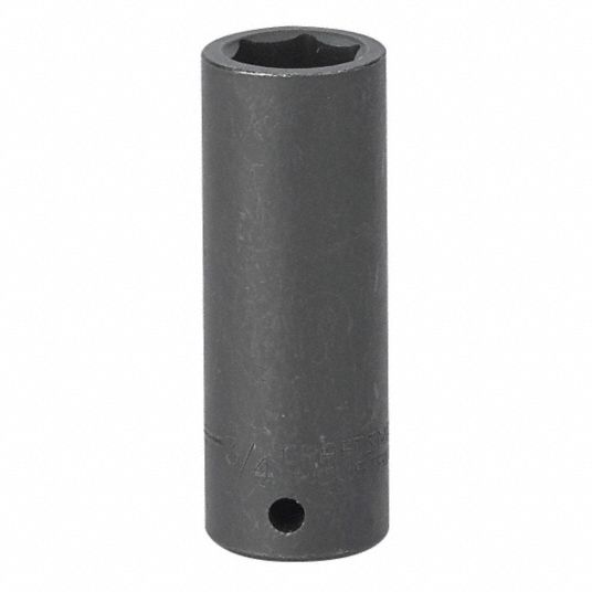 Impact Socket, Drive Type Square, Drive Size 1/2 in - Grainger