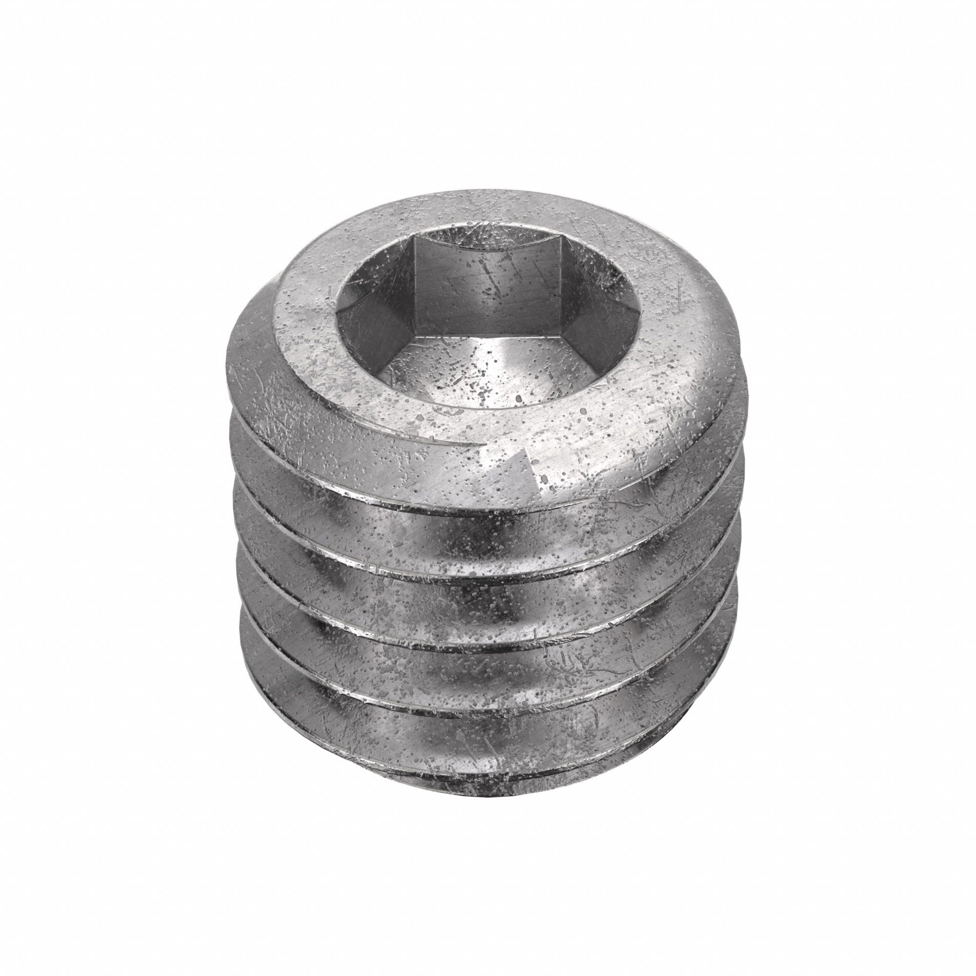 3/8"-16 Thread Size, 3/8 in Overall Lg, Socket Set Screw - 5MMV8|U51260 ...