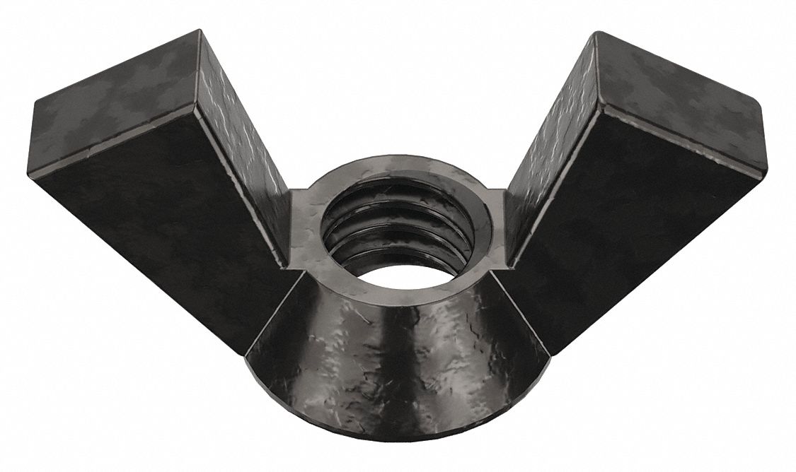 5/16"-18 Thread Size, Malleable Iron, Wing Nut - 5MND9|0-DE-816B17 ...
