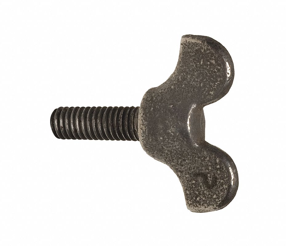 GRAINGER APPROVED Tornillo Mariposa , Ala , Diá/Hi 1/4-20 , PQ25 - Tornillos de Ajuste - 5MNN7 ...