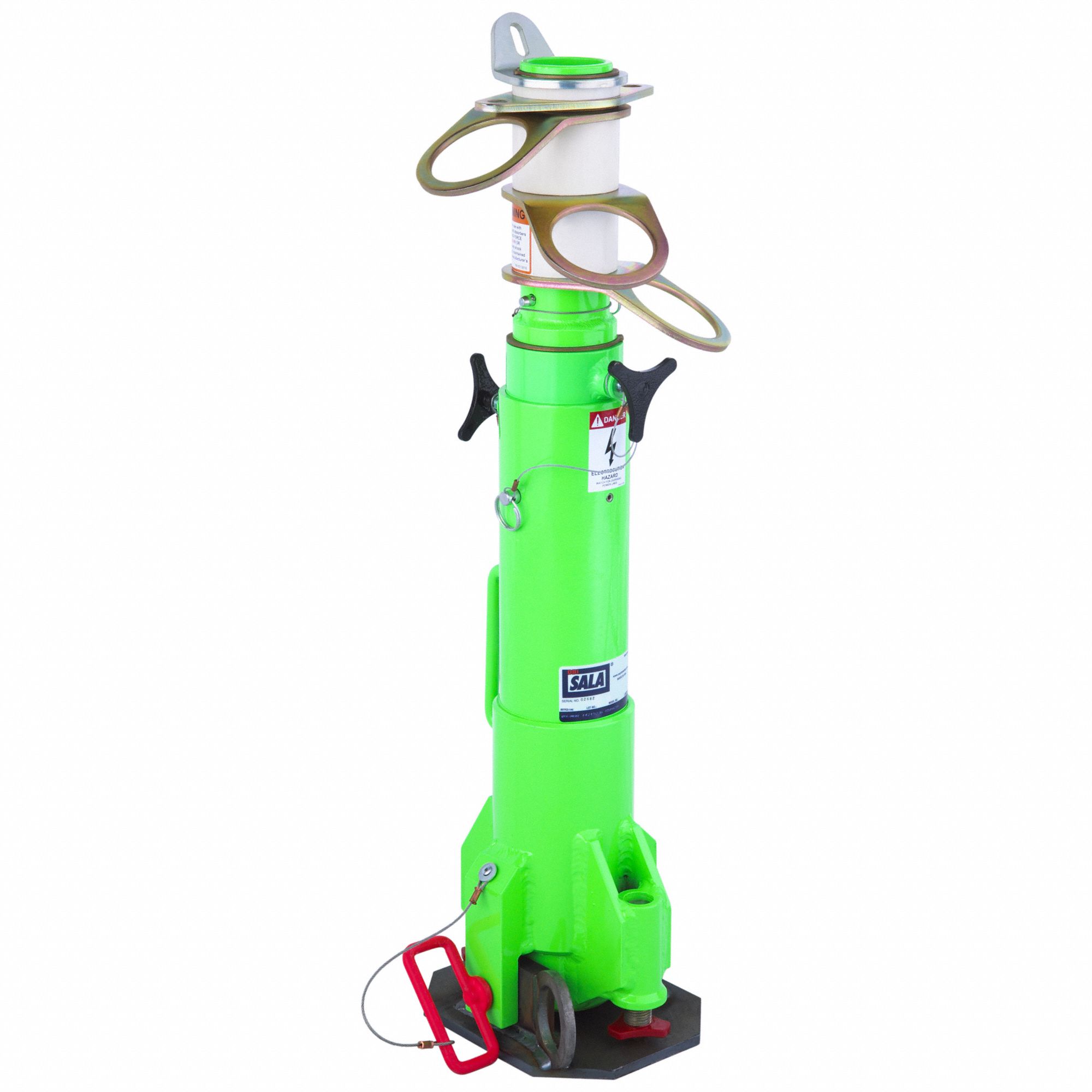 3M DBI-SALA, 3 Workers Per System, Swivel D-Ring, Post Anchor - 5MNZ9 ...