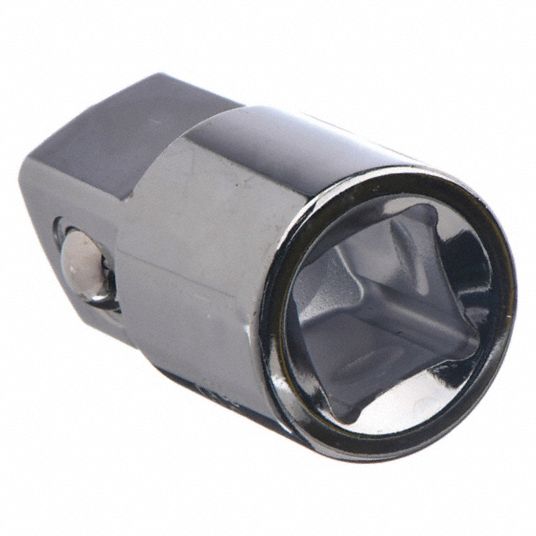 WESTWARD, 1/2 in Output Drive Size, Square, Socket Adapter - 5MP88 ...