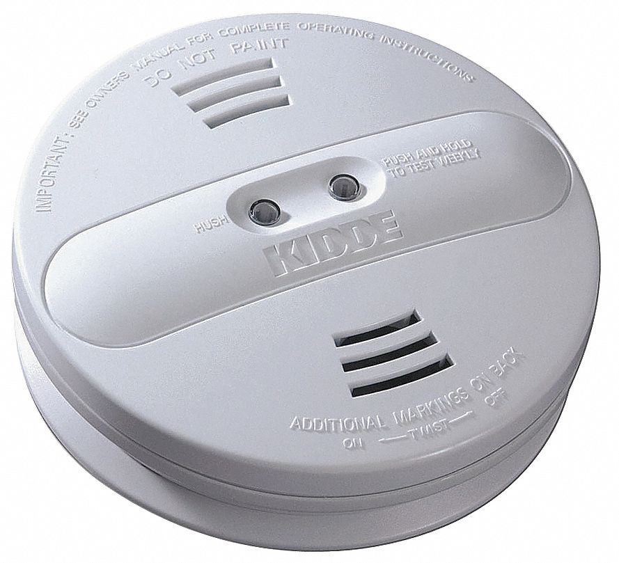 KIDDE, Removable Battery, Smoke Detector, Smoke Alarm - 5MPL7|PI 9010 ...