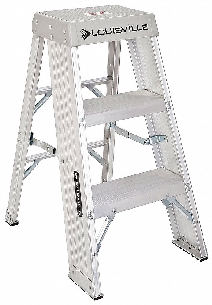 Step Stool,36 In H,300 lb.,Aluminum - Grainger