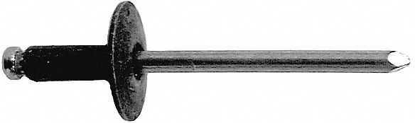 Inch, 1 41/64 in Overall Lg, Blind Rivet,1.635 in L,3/16 in dia,PK50 ...