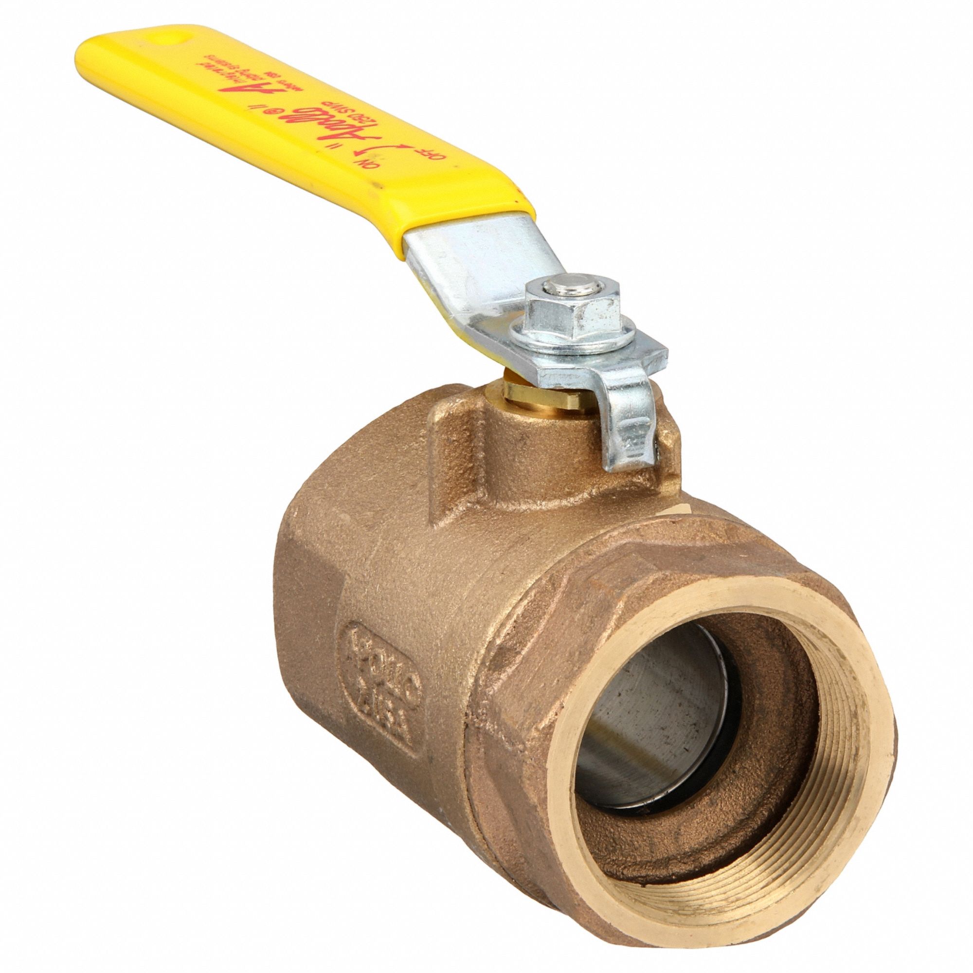 APOLLO, 2 in, Bronze, Manual Two-Way Ball Valve - 5MU34|7014864 - Grainger