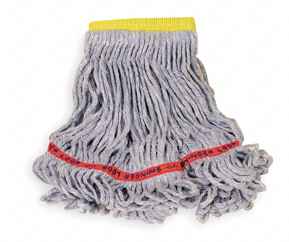 RUBBERMAID COMMERCIAL PRODUCTS, String Mop, Launderable, Wet Mop ...