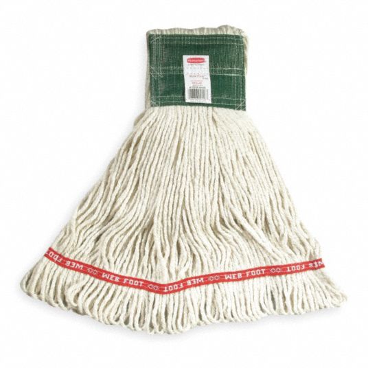 RUBBERMAID COMMERCIAL PRODUCTS, String Mop, Launderable, Wet Mop ...