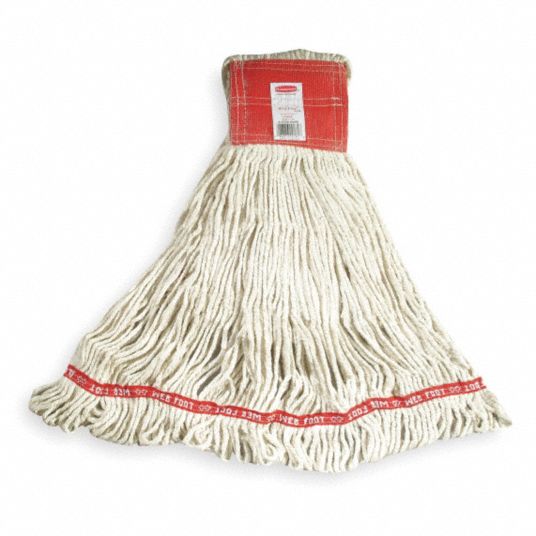 RUBBERMAID COMMERCIAL PRODUCTS, String Mop, Launderable, Wet Mop ...