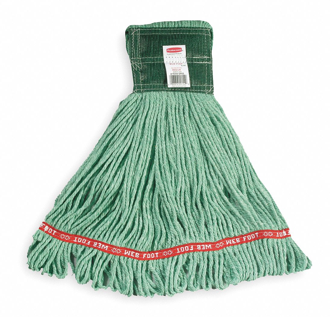 RUBBERMAID COMMERCIAL PRODUCTS, String Mop, Launderable, Wet Mop ...