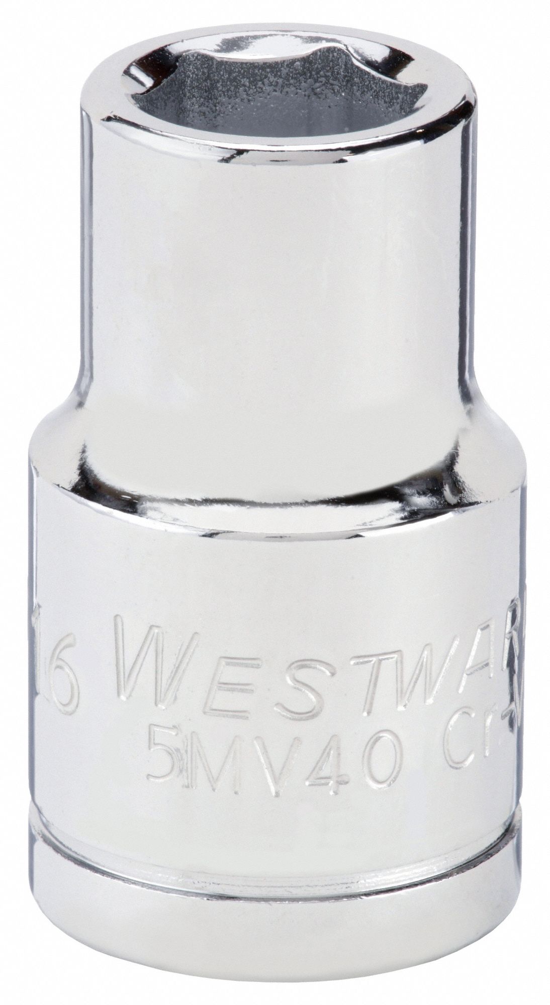 WESTWARD, SAE, 1/2 in Drive Size, Socket - 5MV40|5MV40 - Grainger