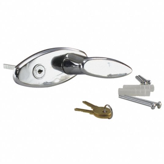 AMERICAN GARAGE DOOR SUPPLY, Keyed, L-Handle - 5MVH5|LHL55 - Grainger