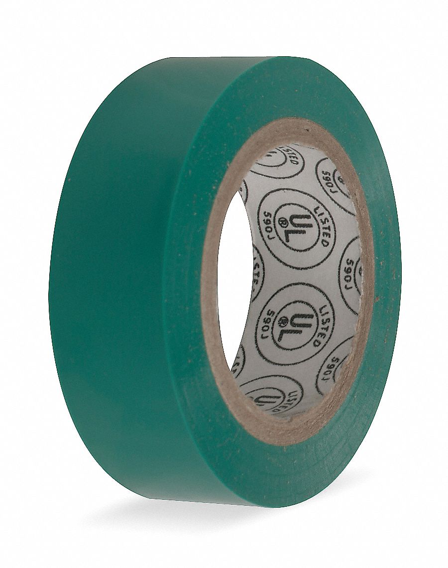 Electrical Tape, Green - Grainger