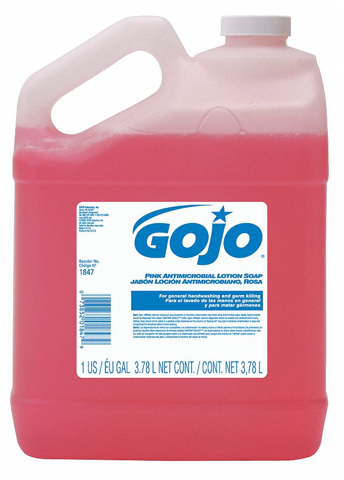 GOJO, Liquid, Pink, Hand Soap - 9VLV0|1847-04 - Grainger