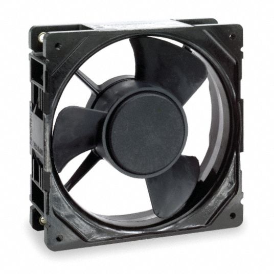 Axial Fan,230VAC,4-11/16In H,4-11/16In W - Grainger