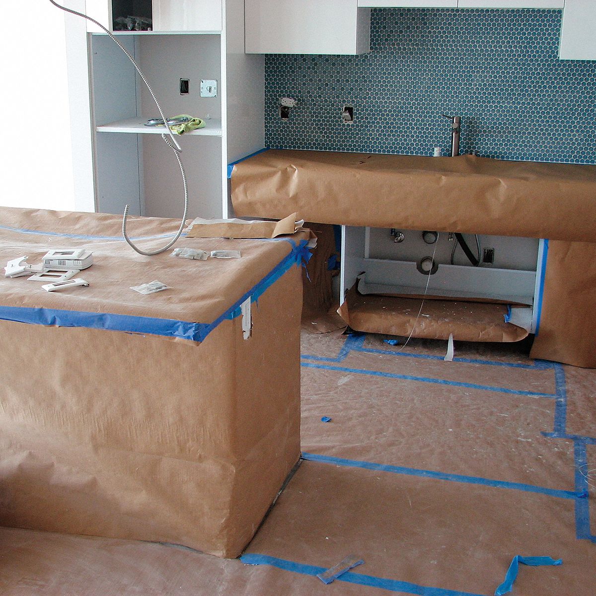 PLASTICOVER Kraft Paper: Extra Heavy Duty, 10 mil Thick, 200 ft Lg, 36 ...