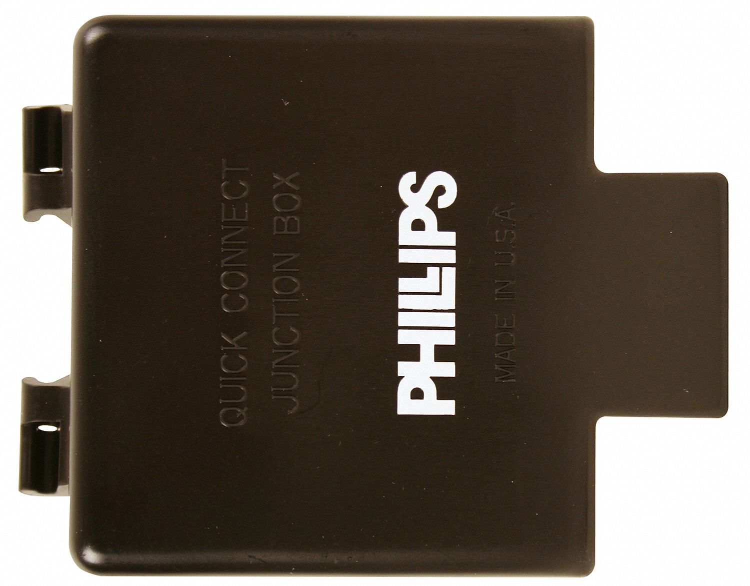 PHILLIPS, Lid for 15-860, 1 1/4 in Overall Lg, Trailer Junction Box Lid ...