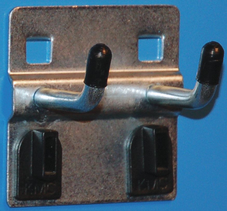 Double Rod Toolboard Hook, PK 10 - Grainger