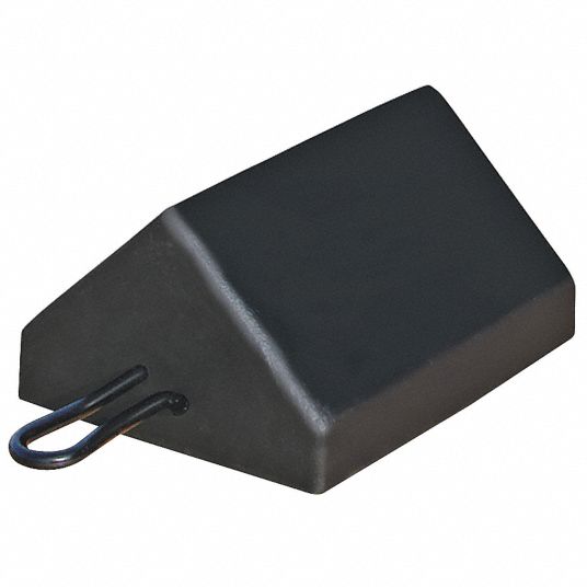 10 in Overall Lg, 8 in Overall Wd, Wheel Chock - 5NHP1|RC450-CL - Grainger