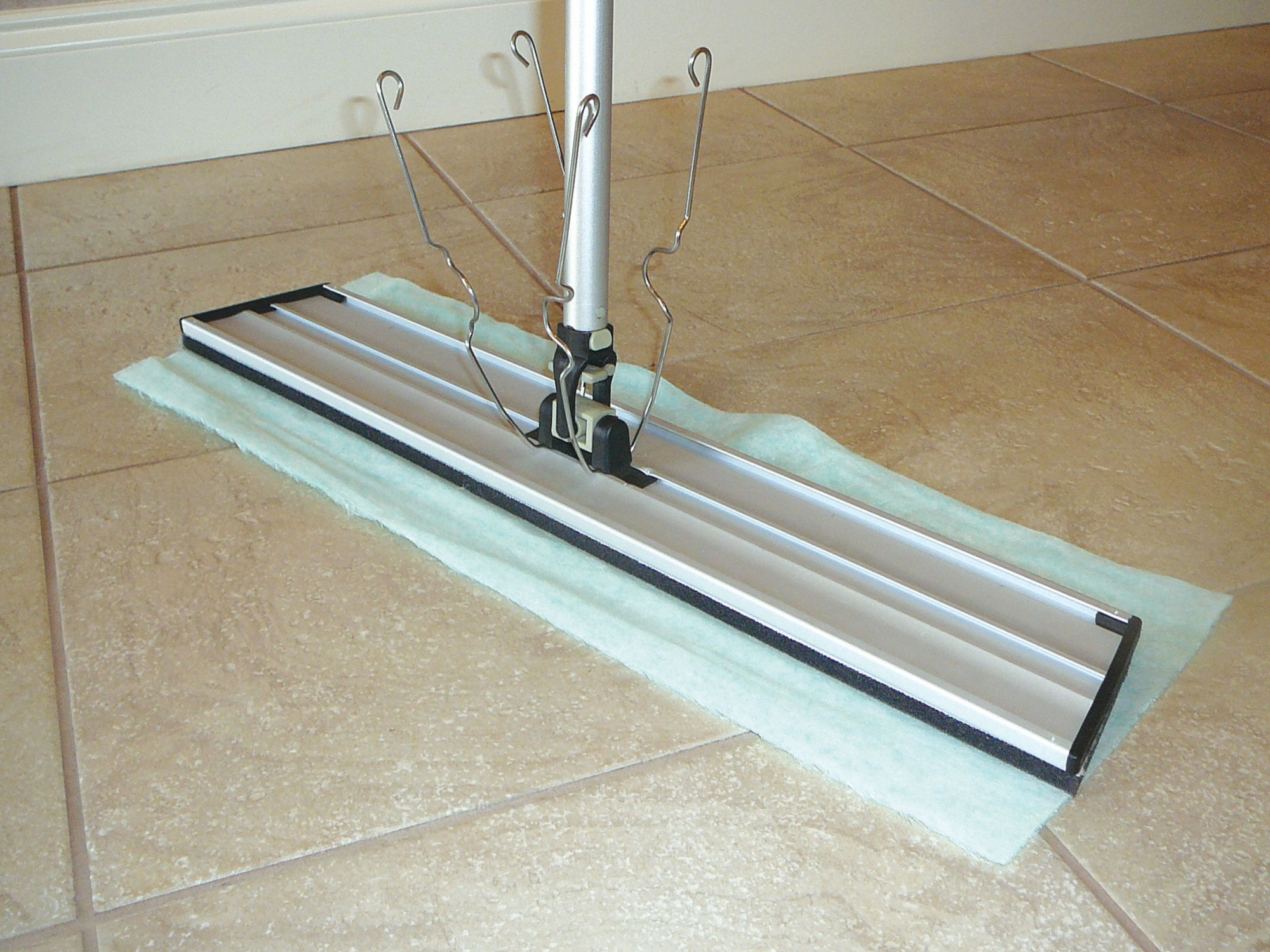 Dust Mop Frame,Spring Clip,4" - Grainger