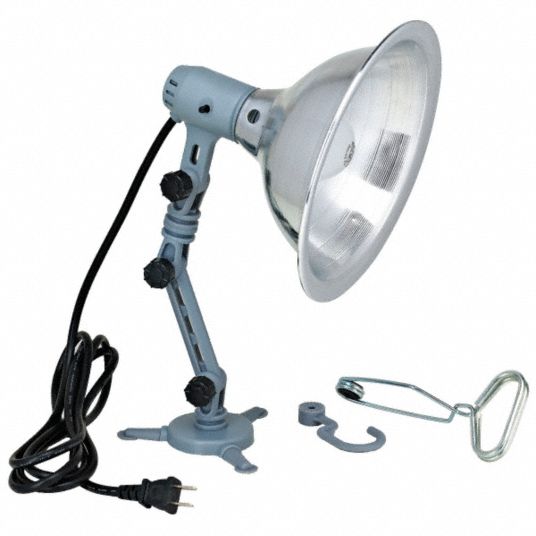 LUMAPRO, Incandescent, 12.5 in Arm Reach, Articulating Arm Task Light ...
